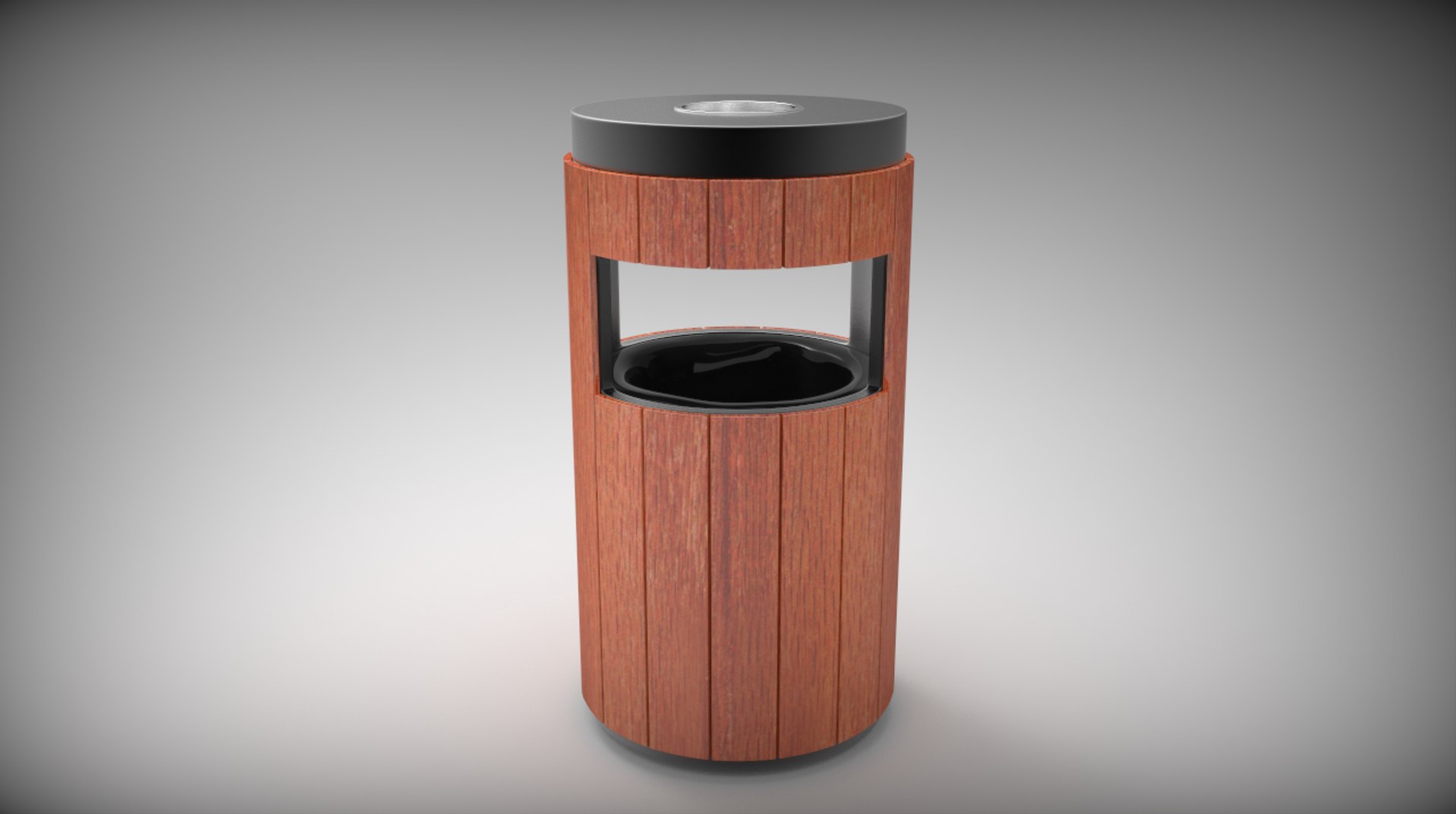 3d Model Dustbin Bin