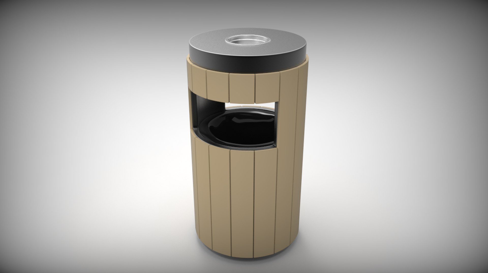 3d Model Dustbin Bin