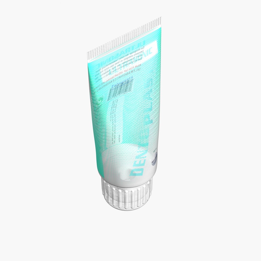 Toothpaste 3d Model
