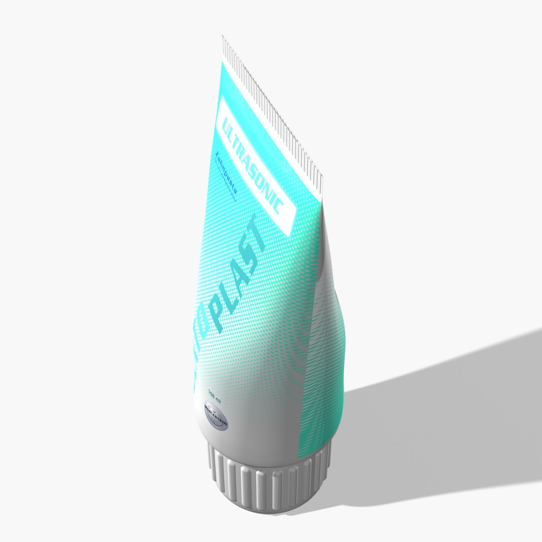Toothpaste 3d Model