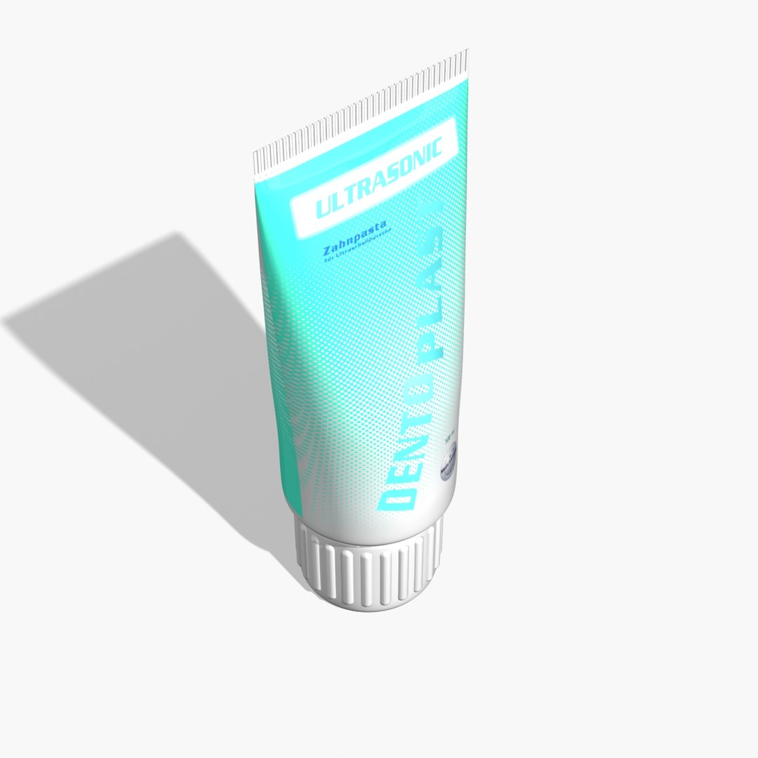 Toothpaste 3d Model