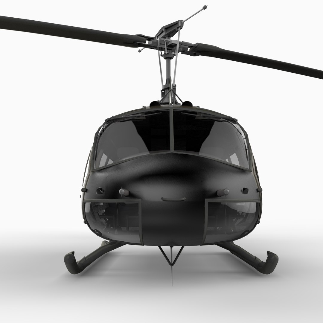 3d Uh-1 Heavy Hog