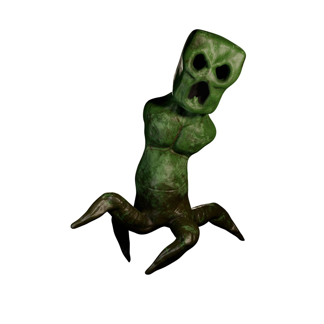 Minecraft Creeper 3D - TurboSquid 2068253