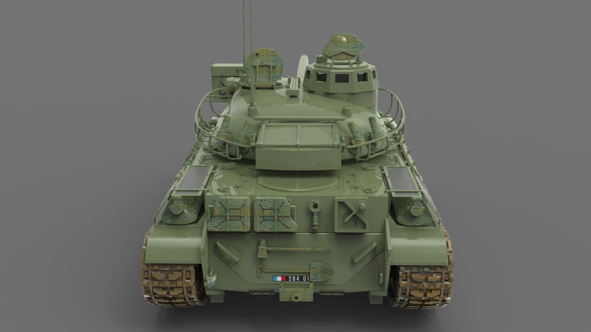 3D Battle War Tank 2 - TurboSquid 1992088