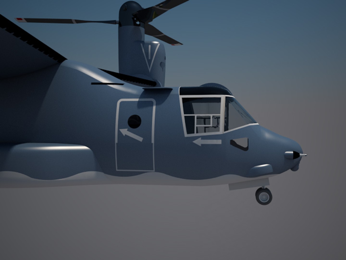 3d Osprey Cv 22 Animation