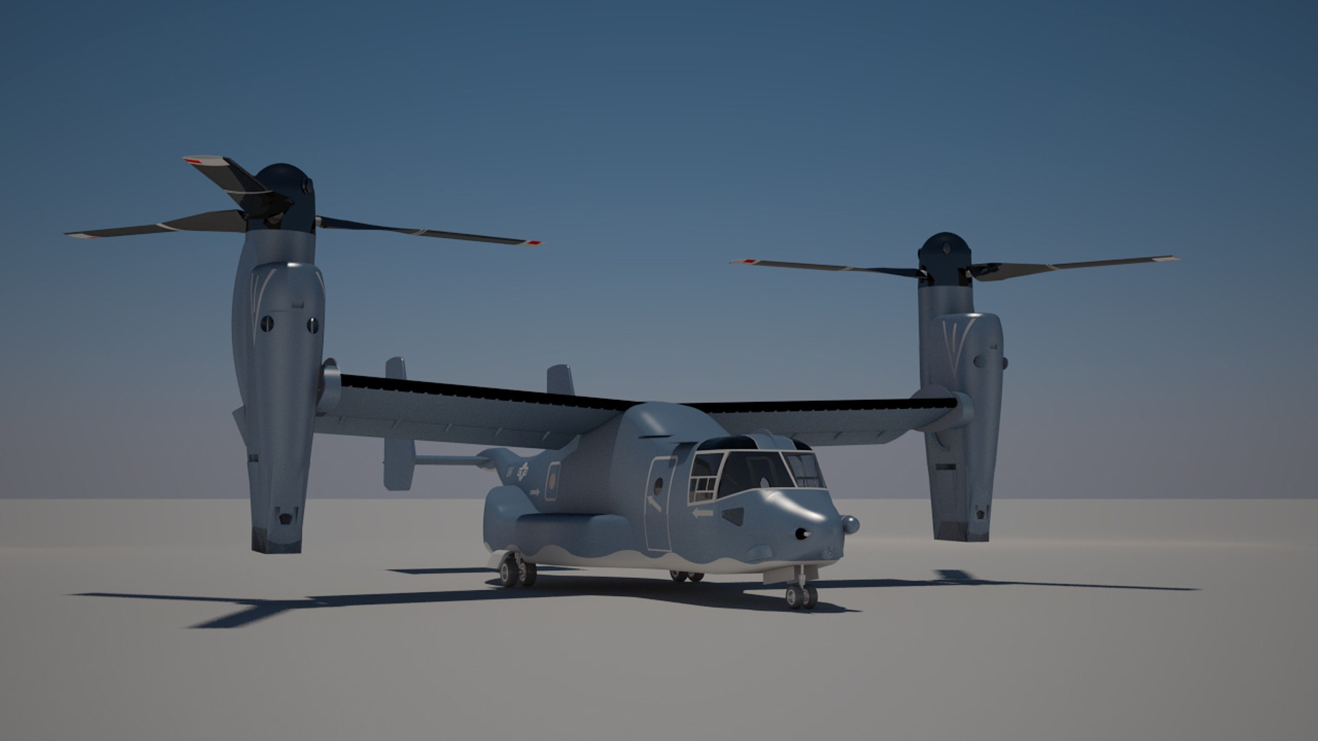 3d Osprey Cv 22 Animation