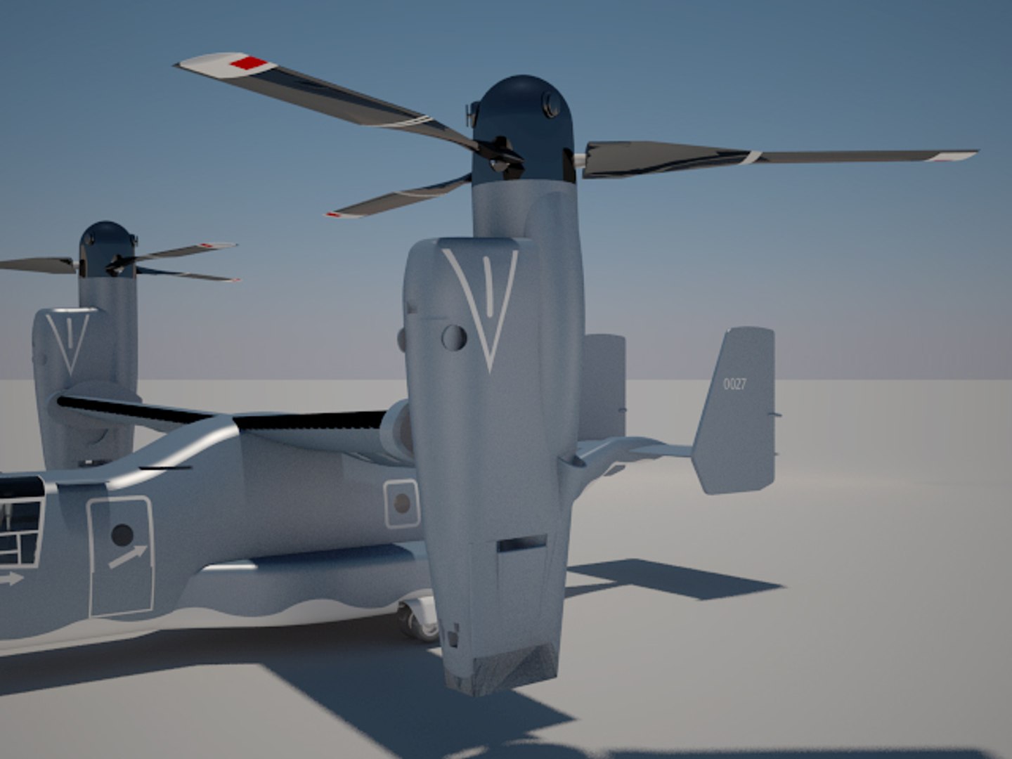 3d Osprey Cv 22 Animation