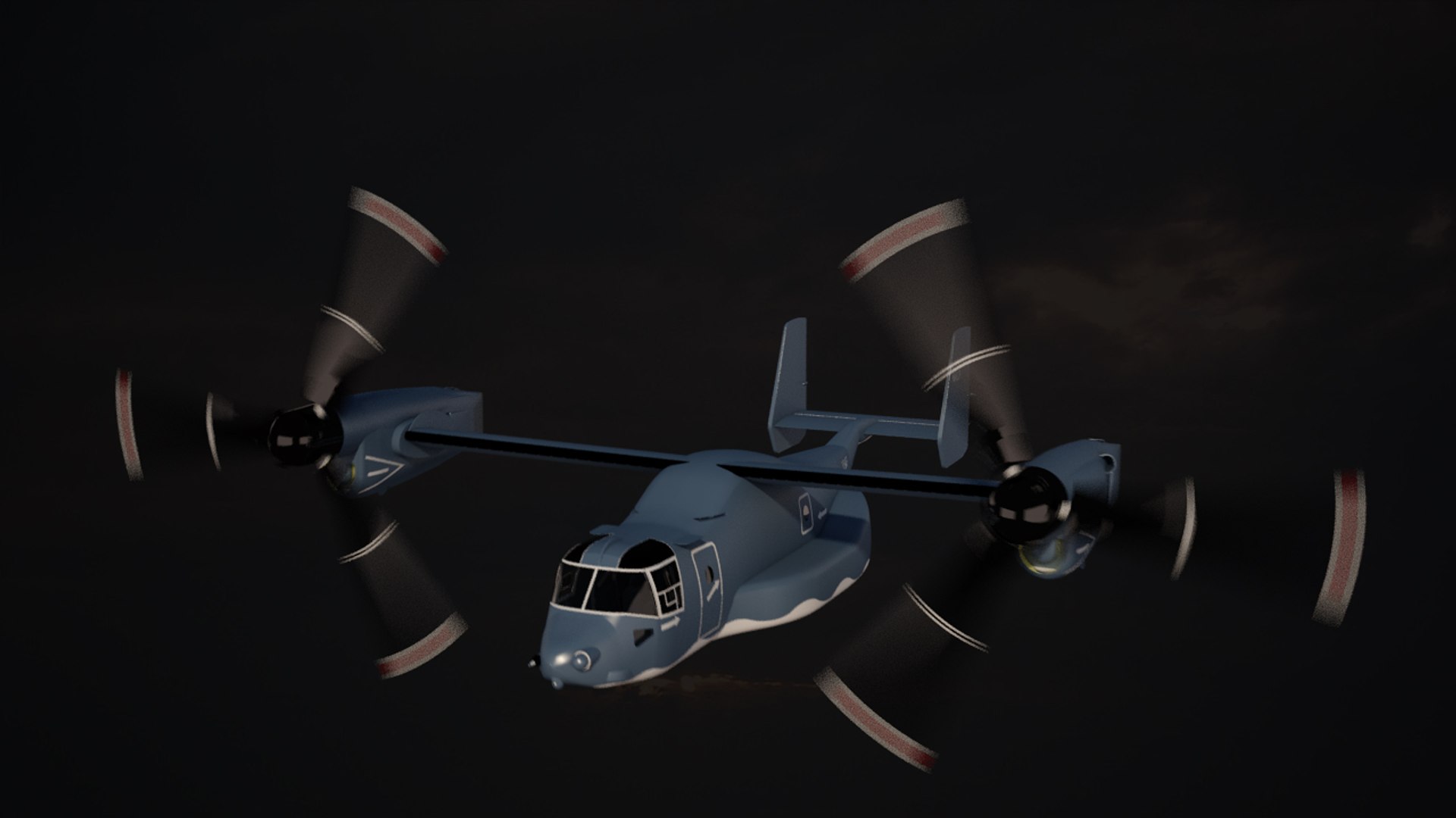 3d Osprey Cv 22 Animation