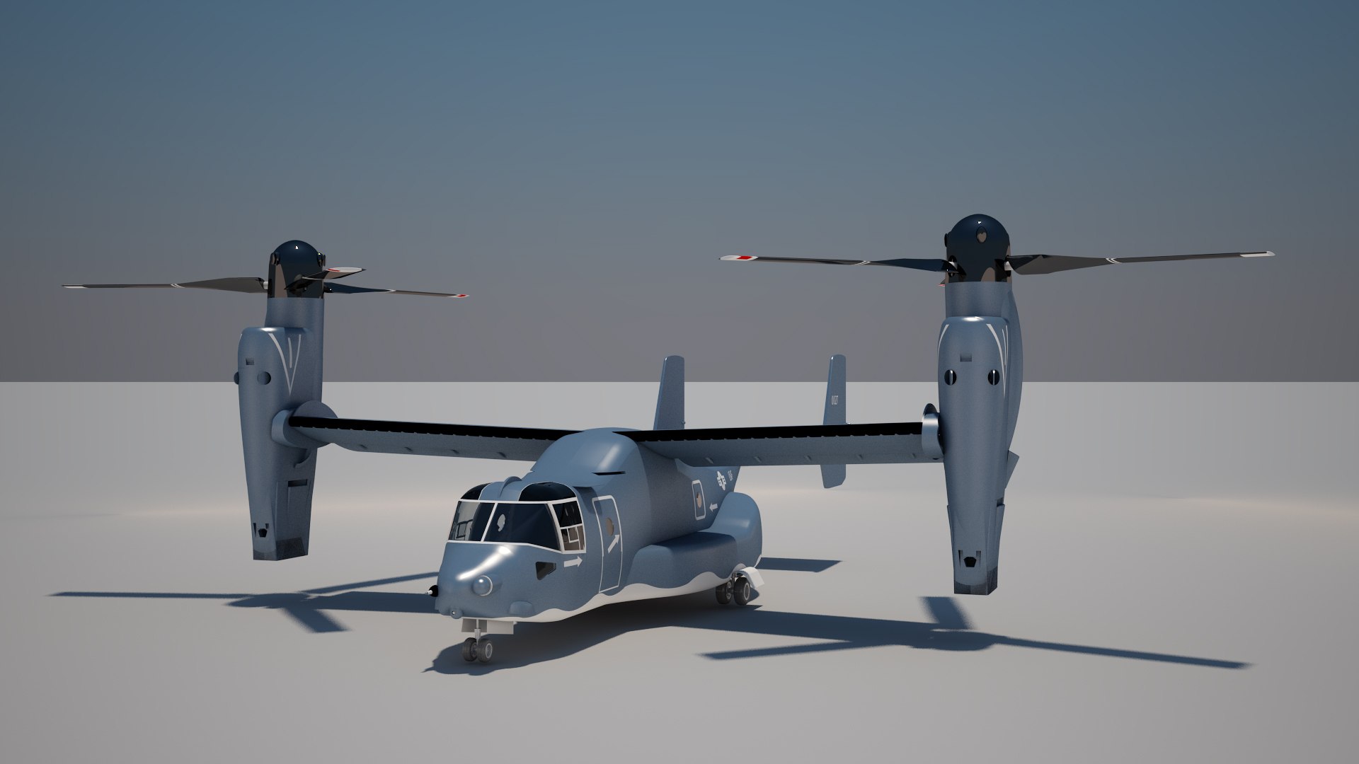 3d Osprey Cv 22 Animation