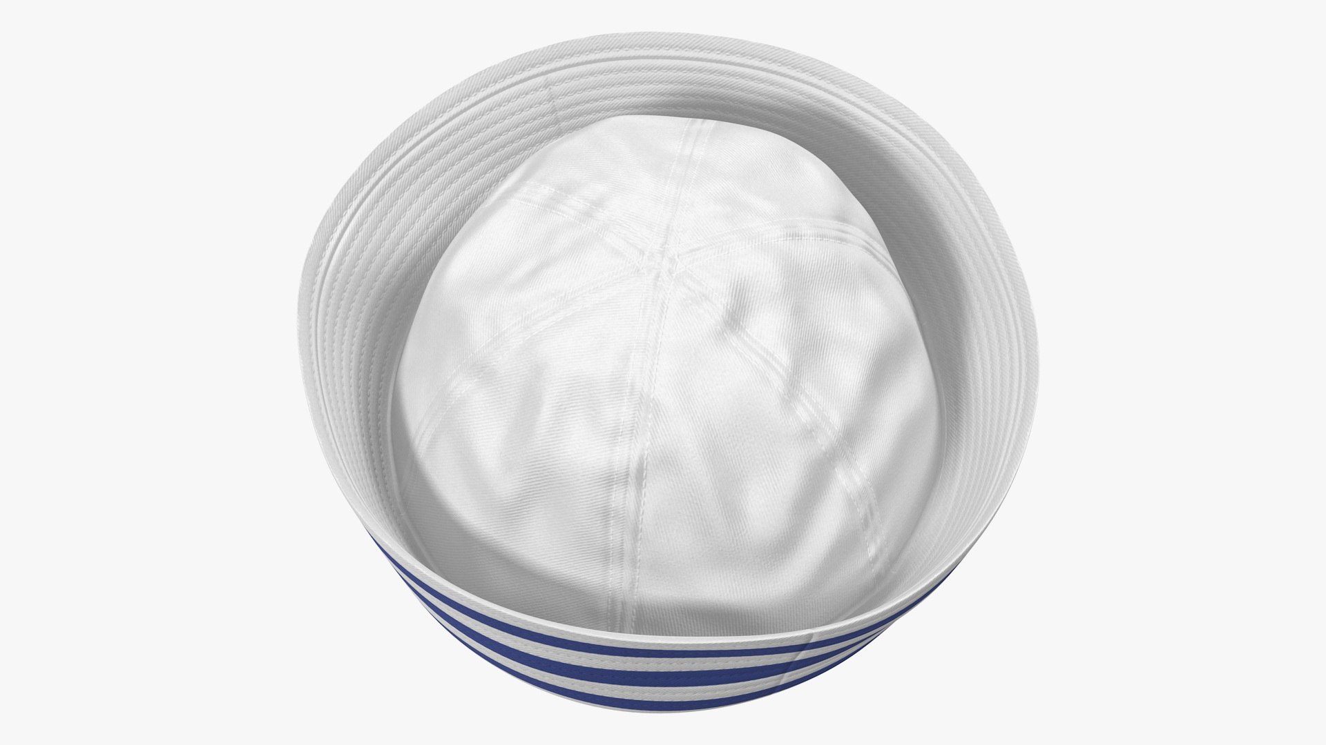 Navy Sailor Hat 3D Model - TurboSquid 1468314