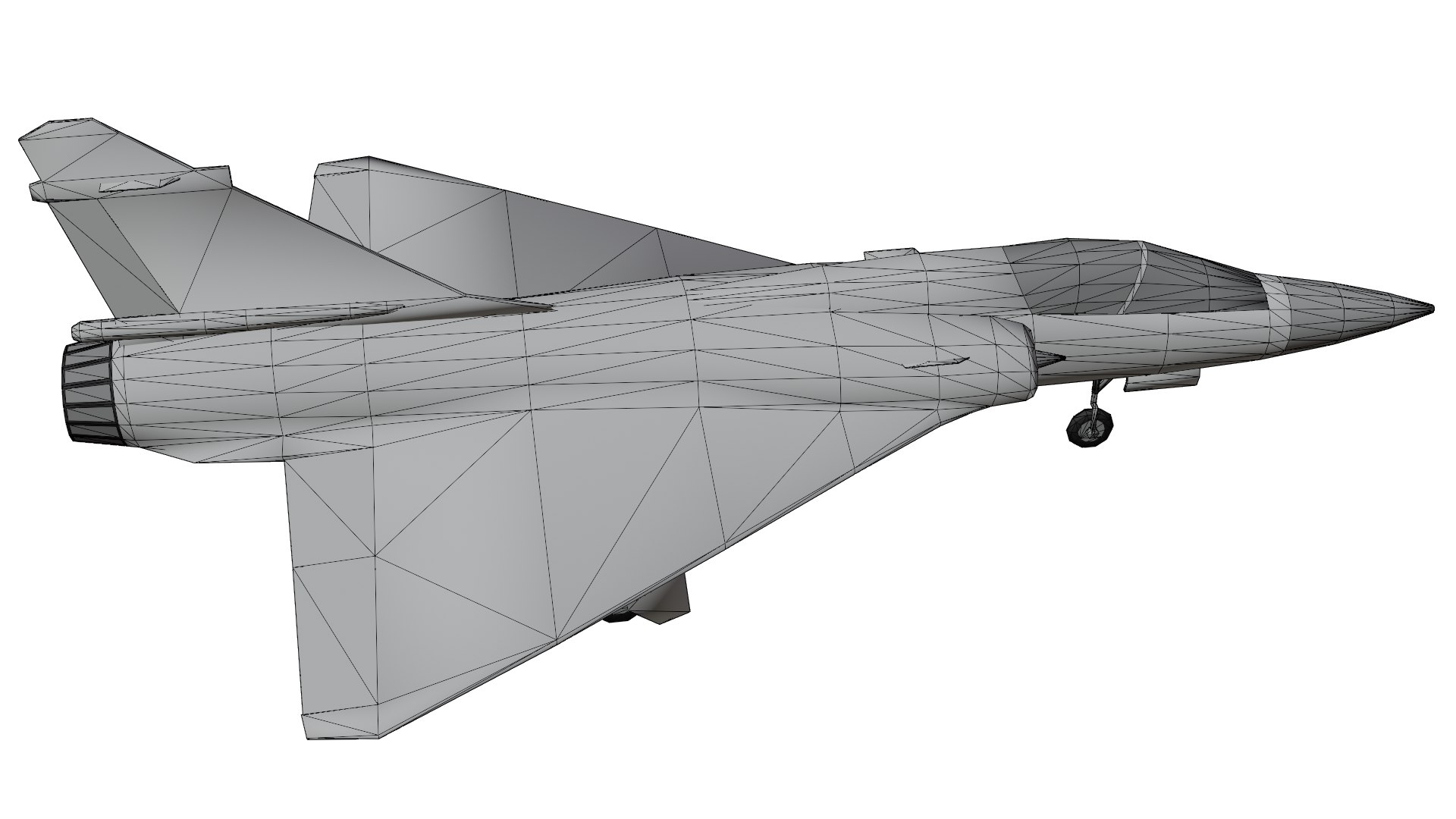 3D Mirage 2000 Model - TurboSquid 2307942