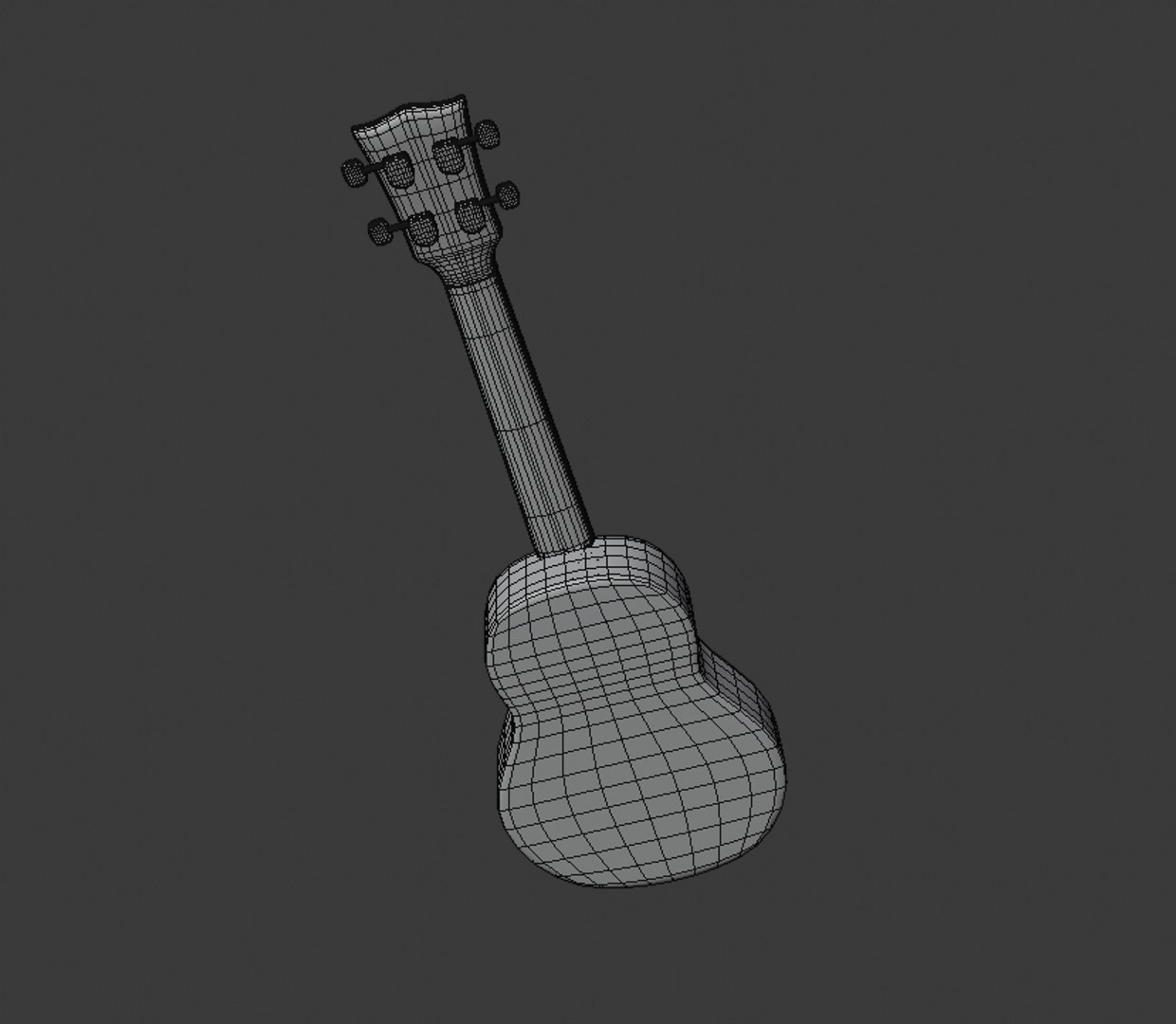3D Ukulele Model - TurboSquid 1414119