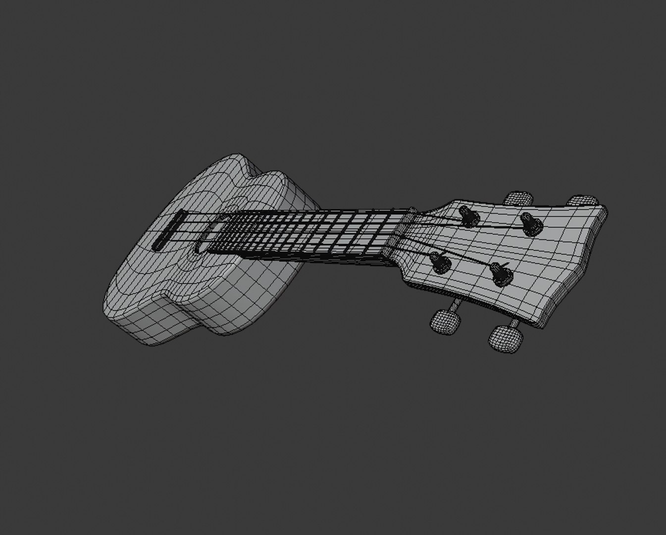 3D Ukulele Model - TurboSquid 1414119