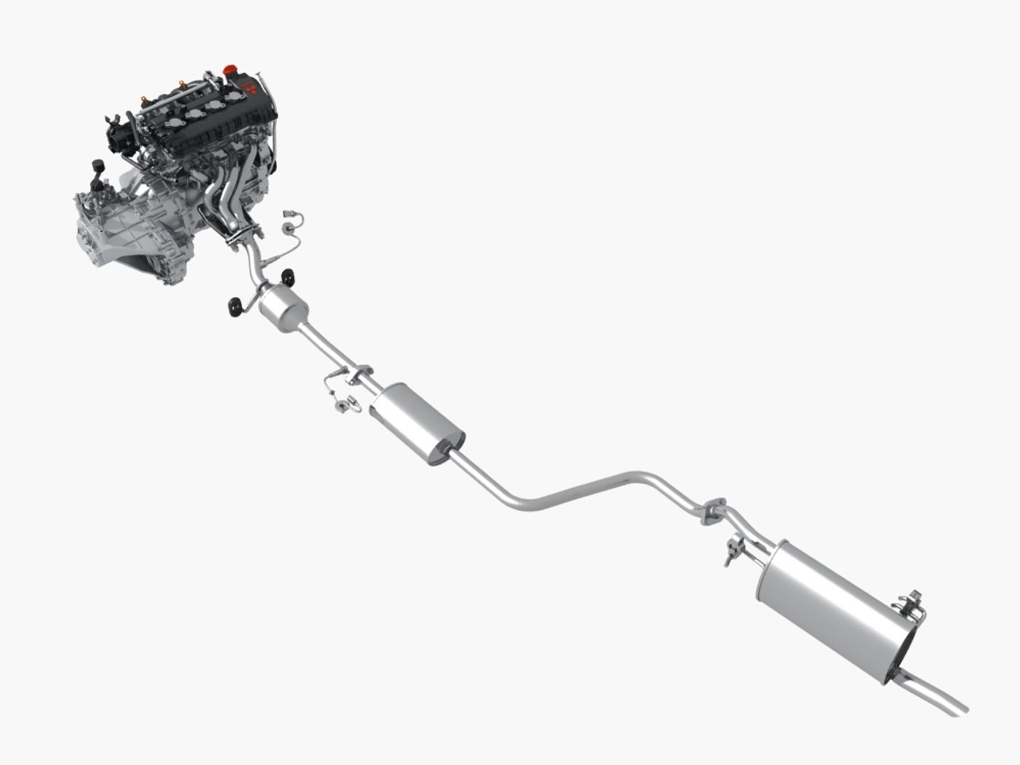 3D Engine Exhaust Model - TurboSquid 1428479