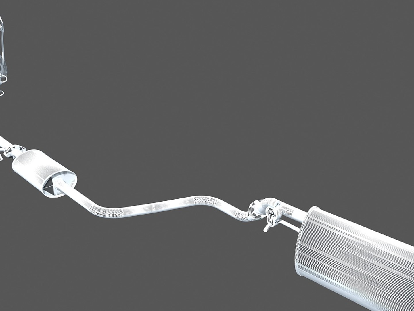 3D Engine Exhaust Model - TurboSquid 1428479