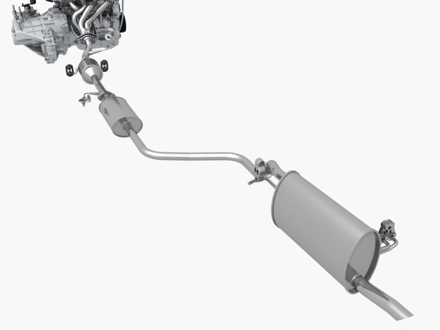 3D Engine Exhaust Model - TurboSquid 1428479