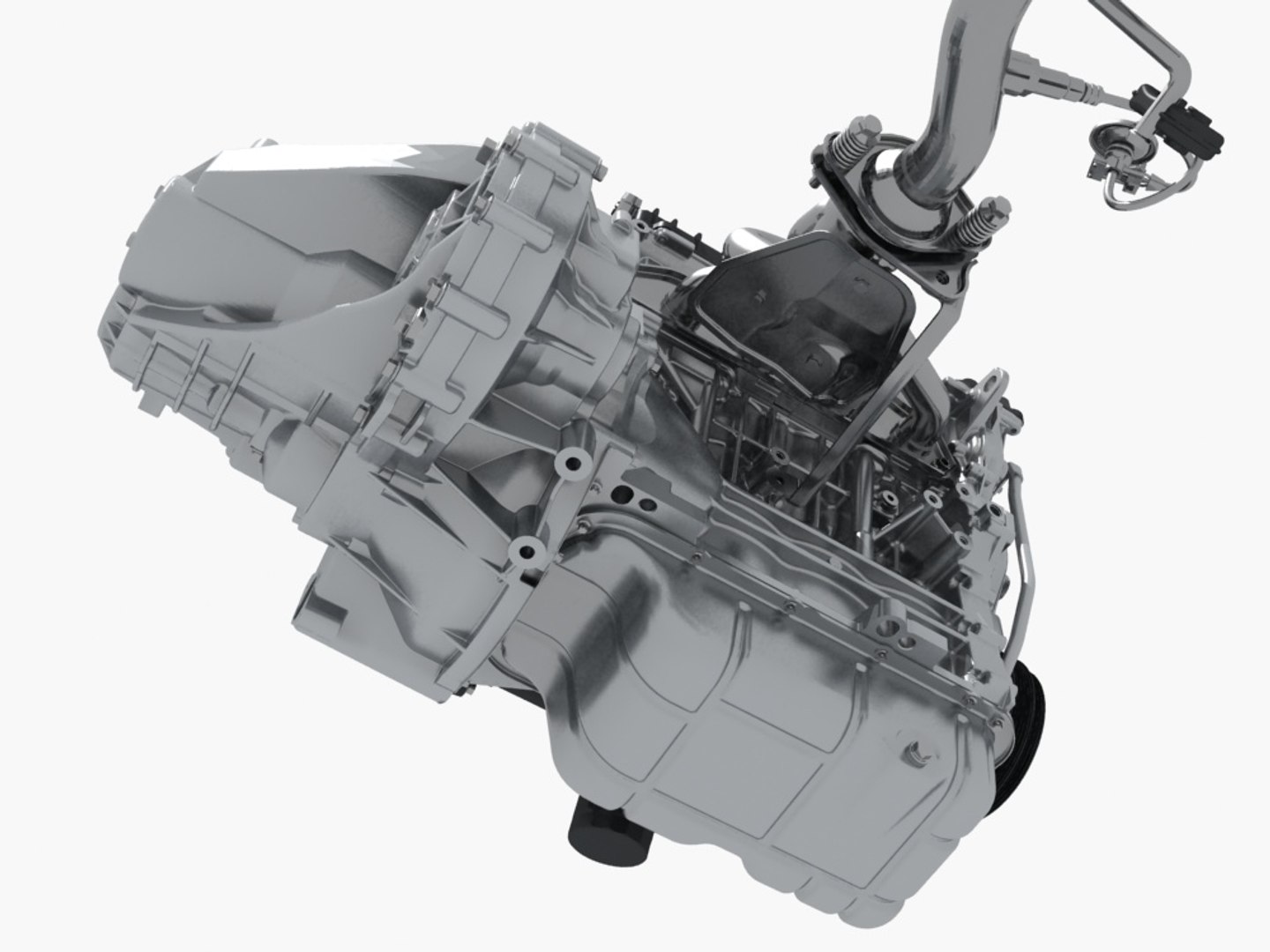 3D Engine Exhaust Model - TurboSquid 1428479