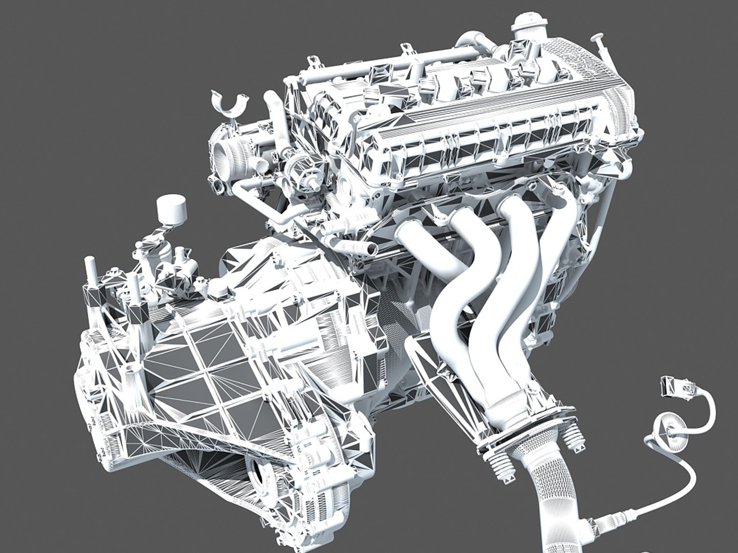 3D Engine Exhaust Model - TurboSquid 1428479