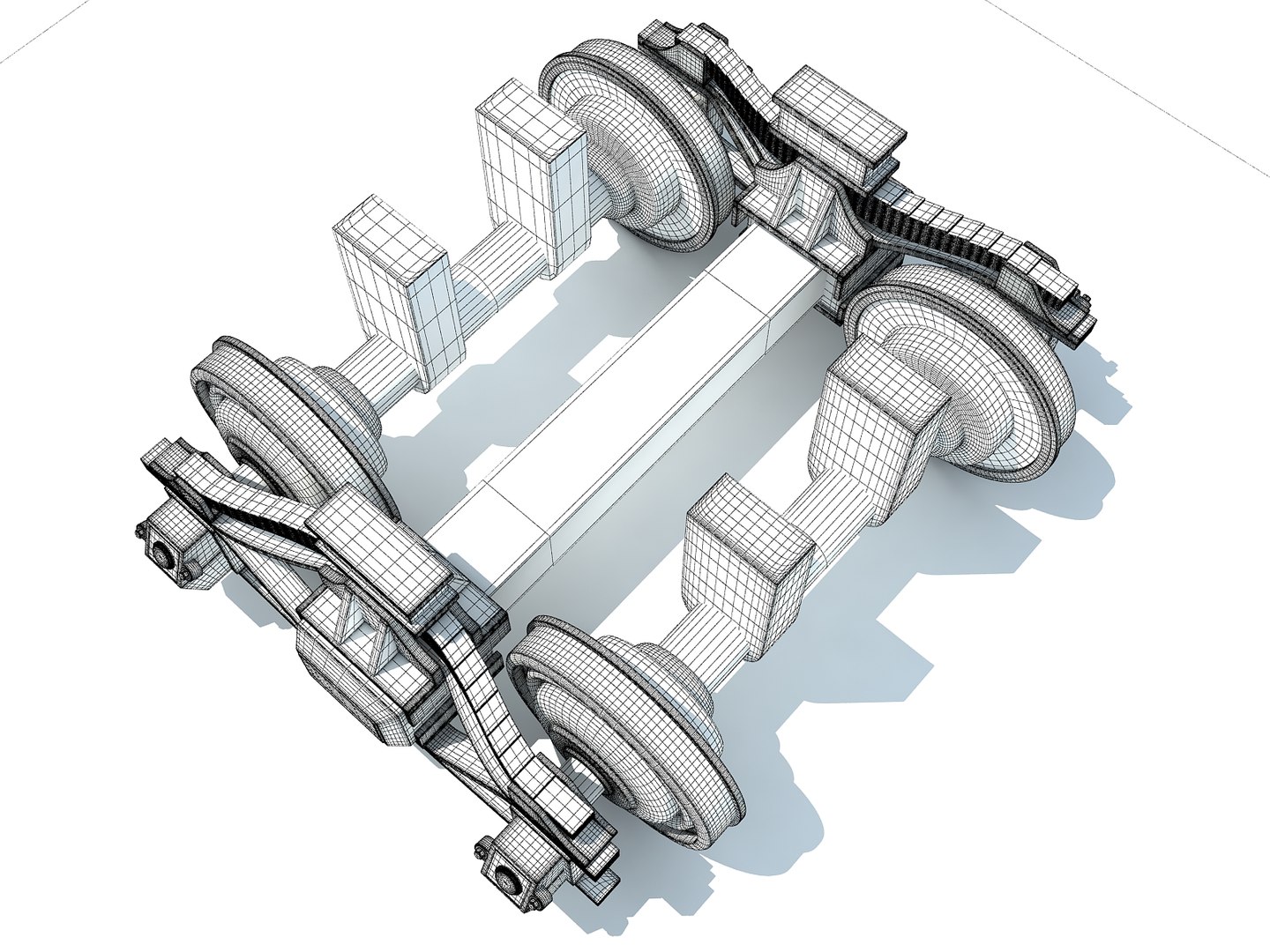 3D Train Wheels Model - TurboSquid 1391065