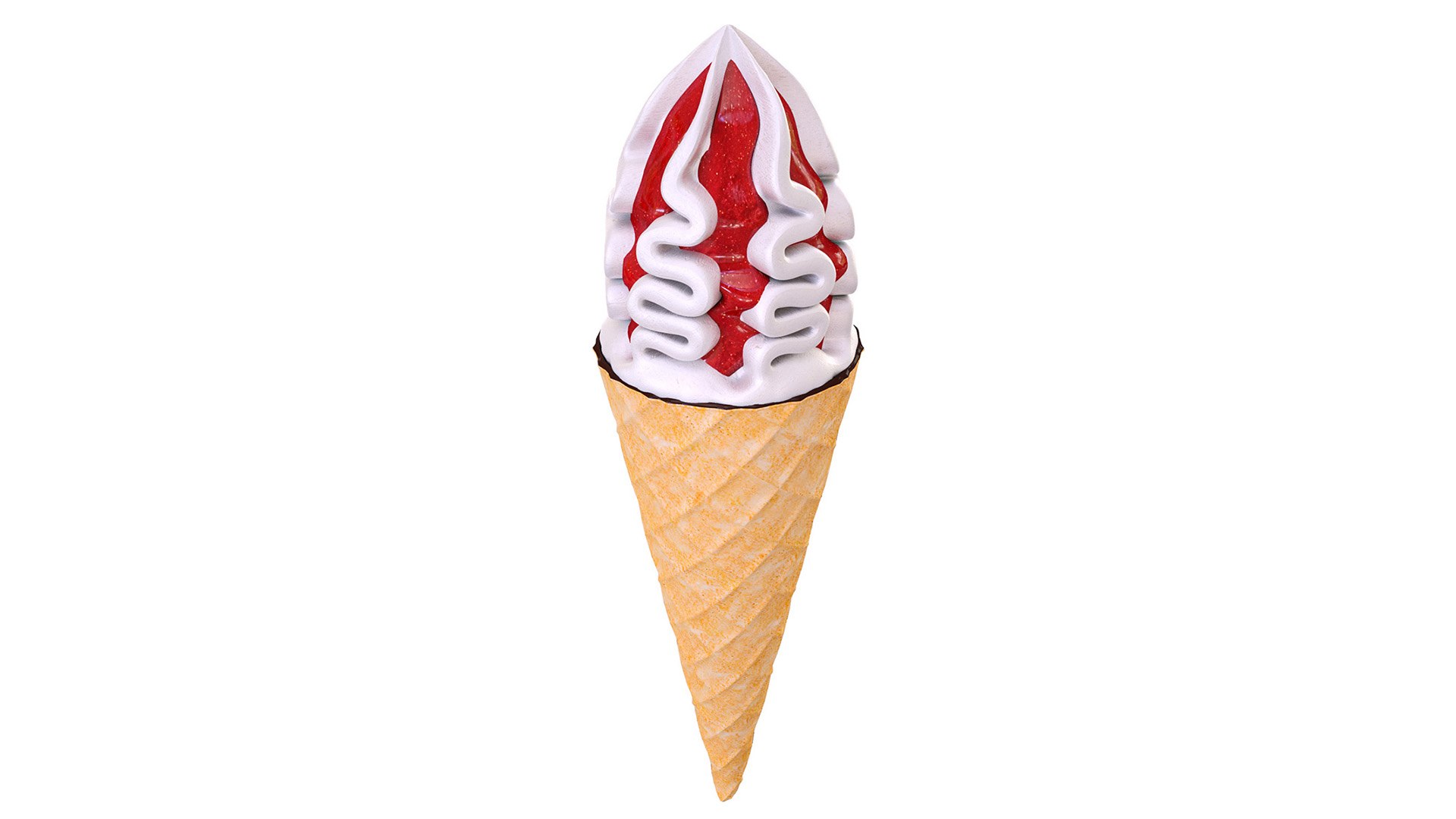 Ice Cream Model - TurboSquid 1837787