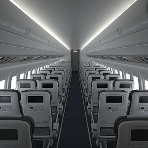 Download Free & Premium Airplane Interior 3D Models | TurboSquid