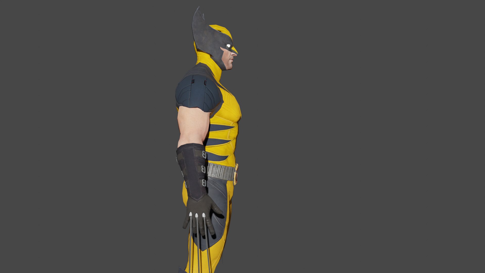 3D Wolverine Model - TurboSquid 2186856