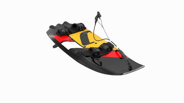 modelo 3d Tabla de surf de fibra de carbono motorizada - TurboSquid 1875566