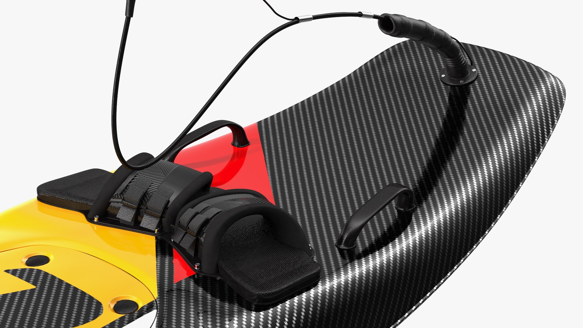 Motorised Carbon Fiber Surfboard model - TurboSquid 1875566