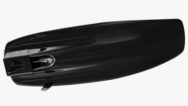 Motorised Carbon Fiber Surfboard model - TurboSquid 1875566