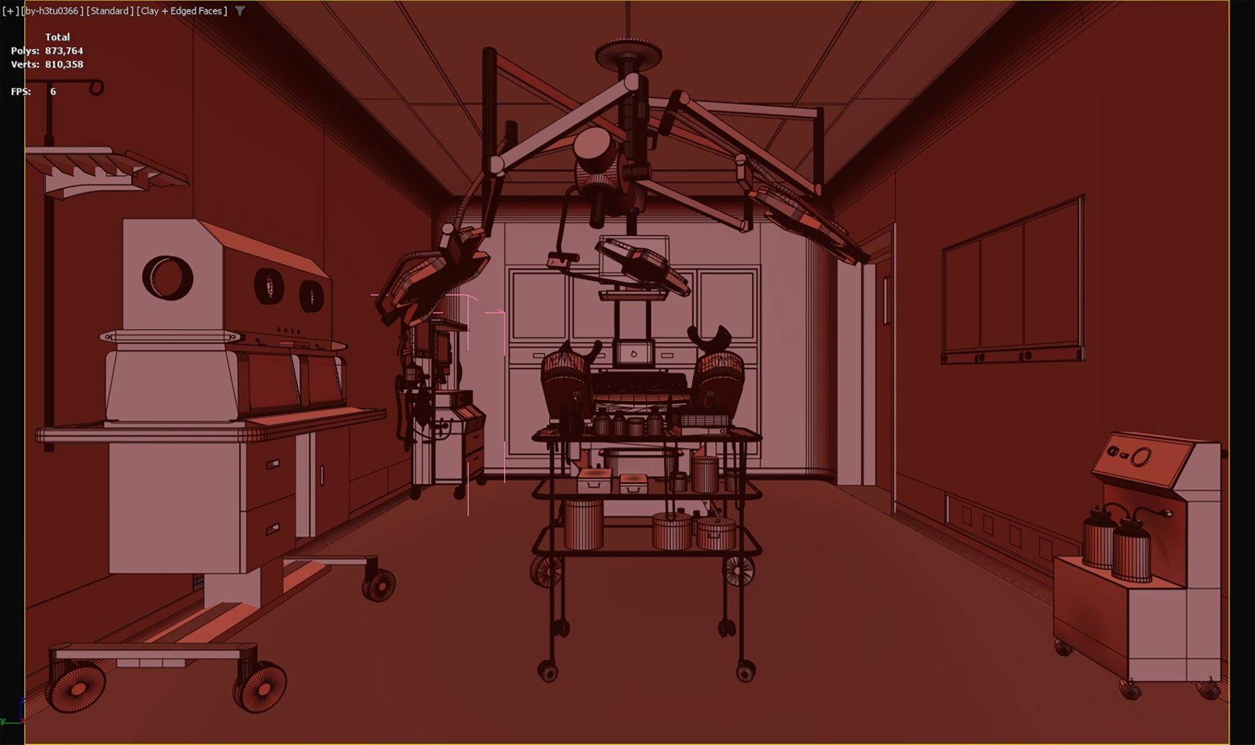 Delivery Room 3D Model - TurboSquid 2159131