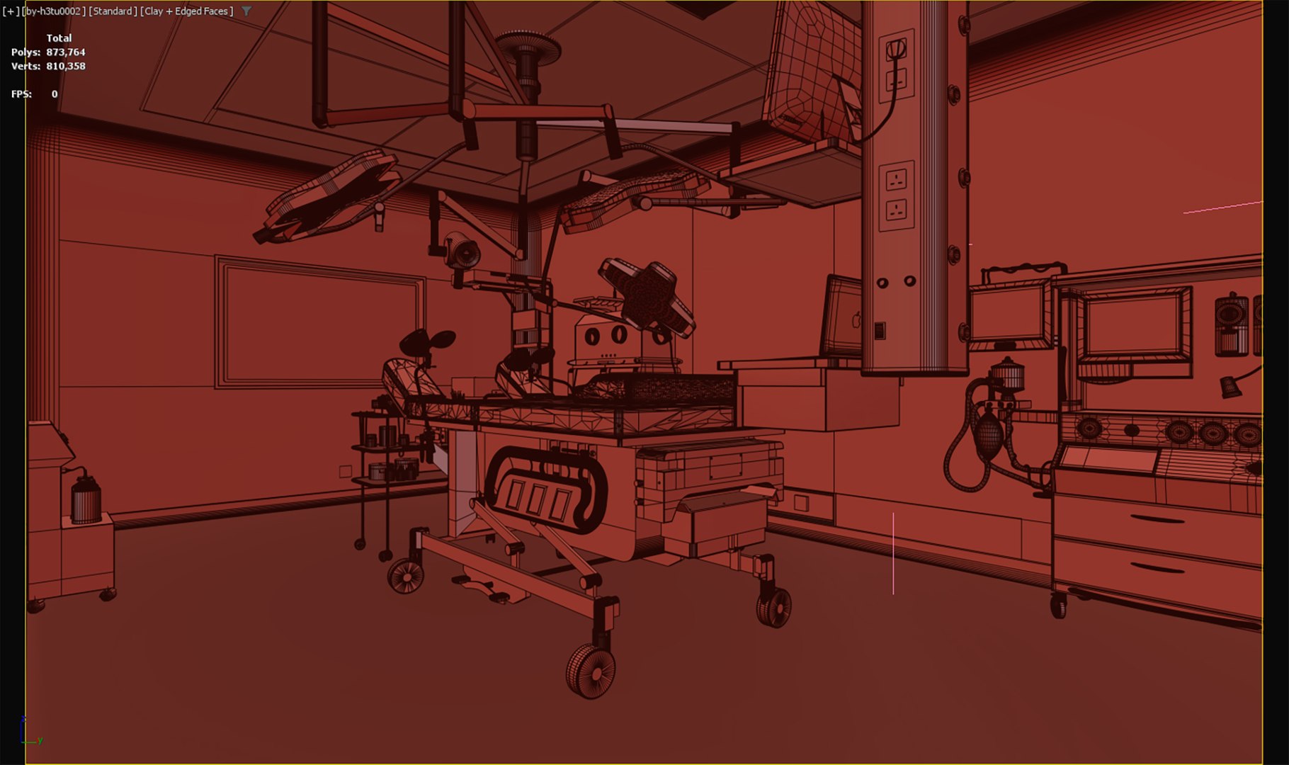 Delivery Room 3D Model - TurboSquid 2159131