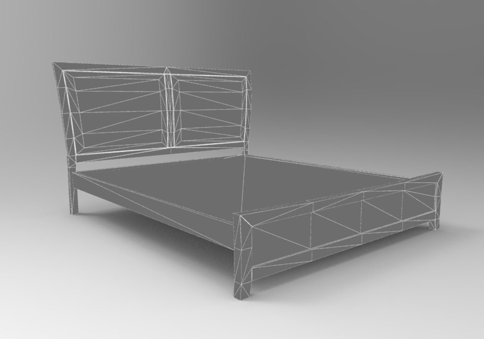 3D Bed Unreal Unity Model - TurboSquid 1263475