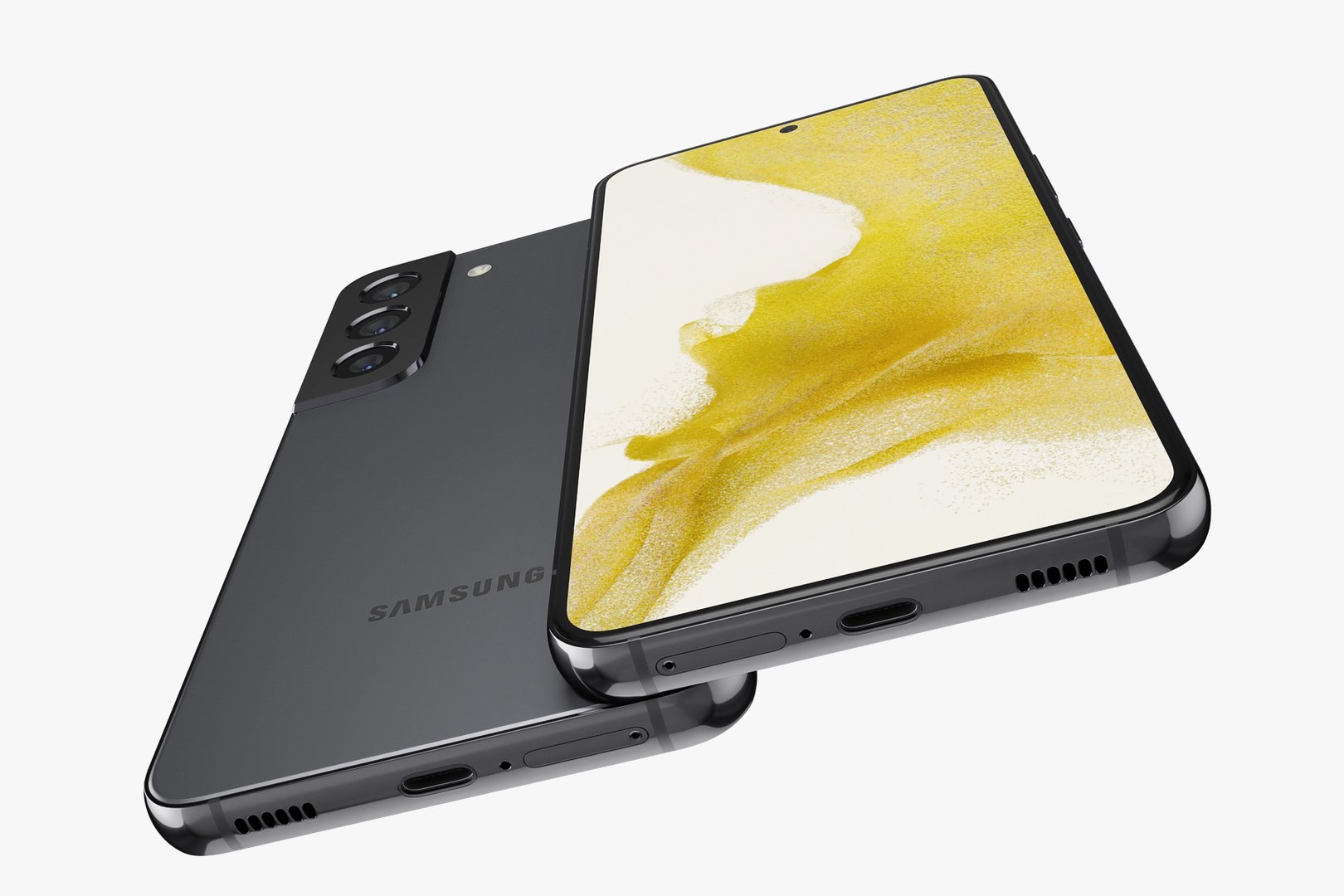 Samsung Galaxy S22 Black 3D Model - TurboSquid 1855325