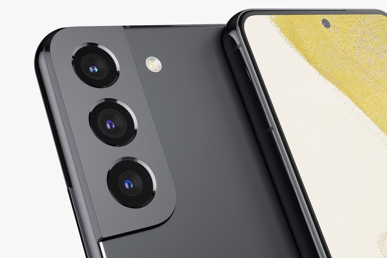 Samsung Galaxy S22 Black 3D Model - TurboSquid 1855325