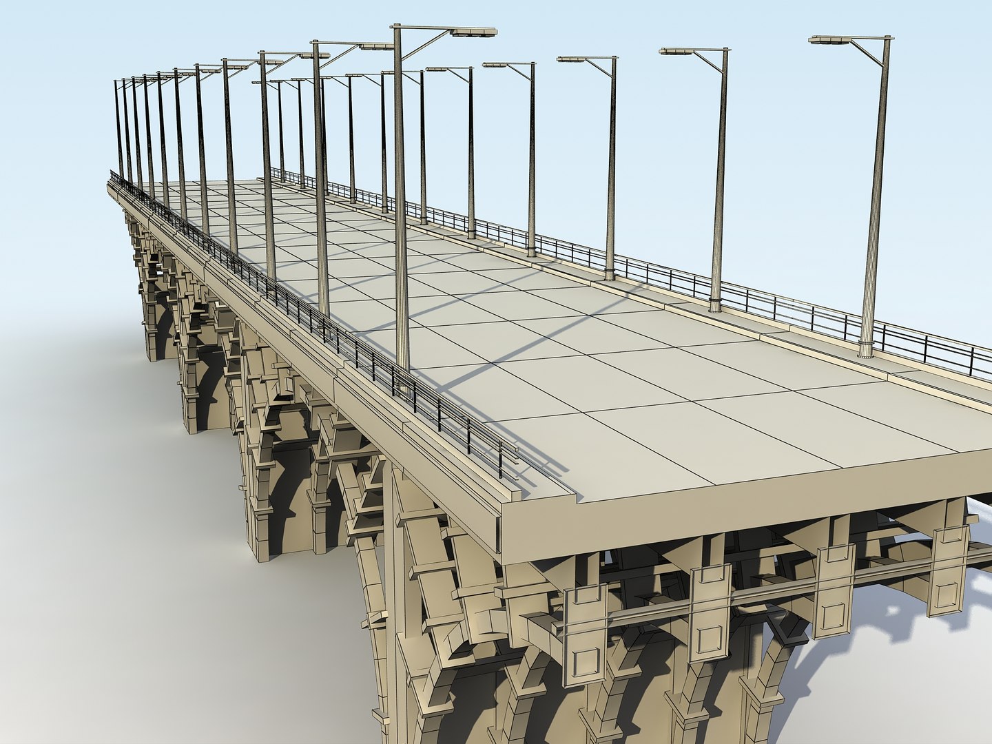 3d Bridge Modules Model