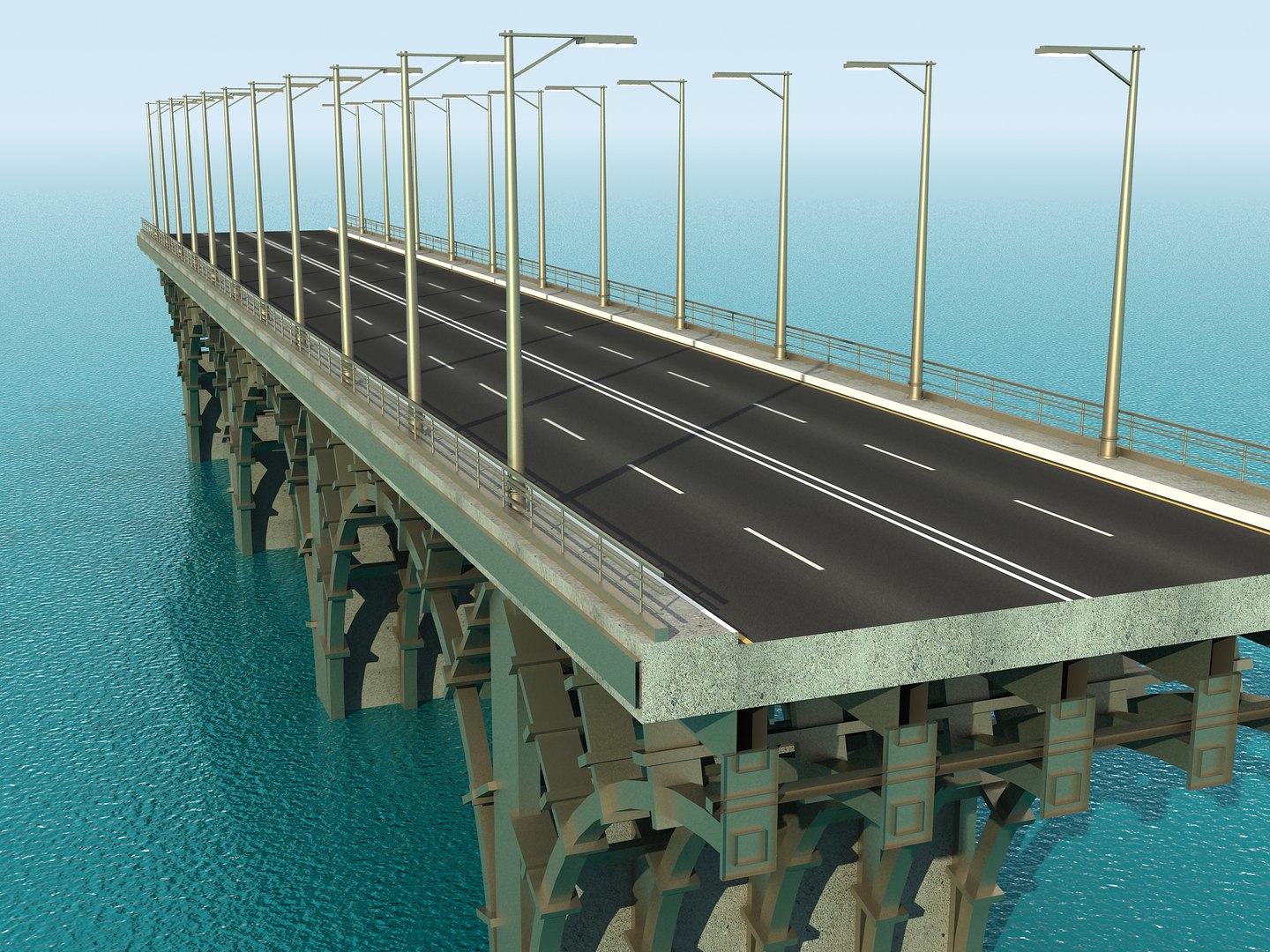 3d Bridge Modules Model