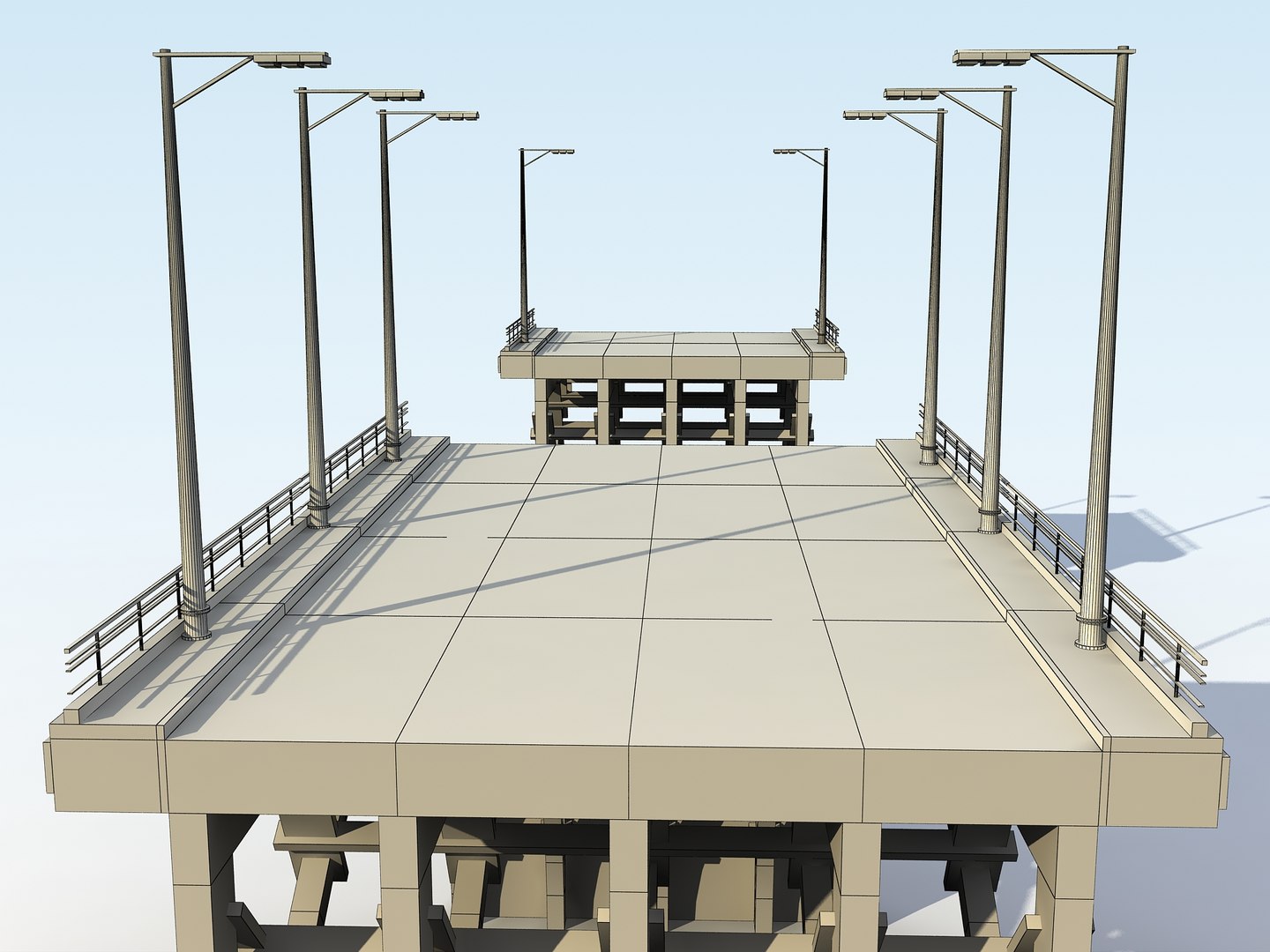 3d Bridge Modules Model