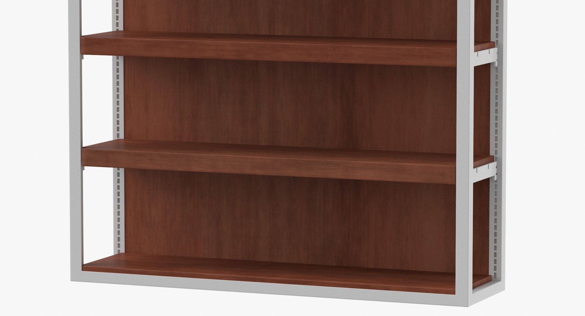 3D Wooden Shelving System 72 Single Shelf - TurboSquid 1975629