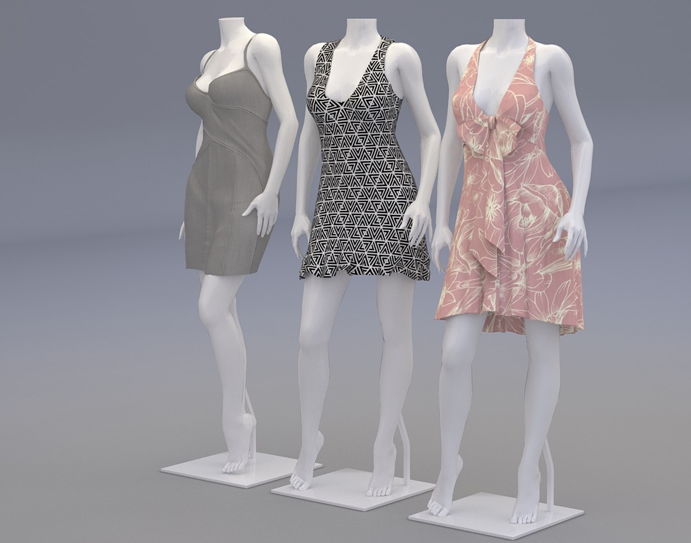 3D Mannequins Clothes Model - TurboSquid 1560936