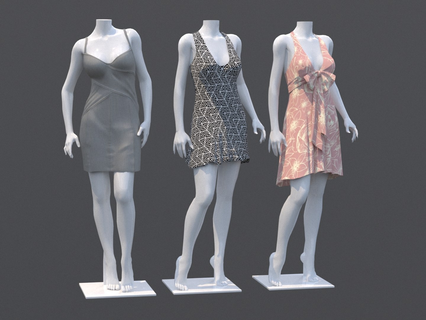 3D Mannequins Clothes Model - TurboSquid 1560936