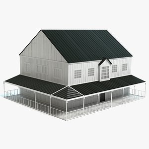 Download 3D Farmhouse Blender Models - TurboSquid