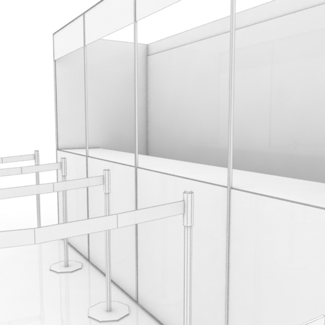 3D Registration Counters - TurboSquid 1324674