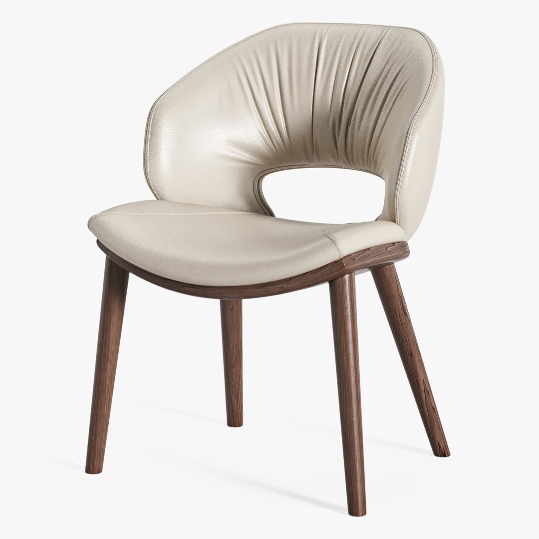 Cattelan Italia Miranda Wood Chair 3D - TurboSquid 2136419