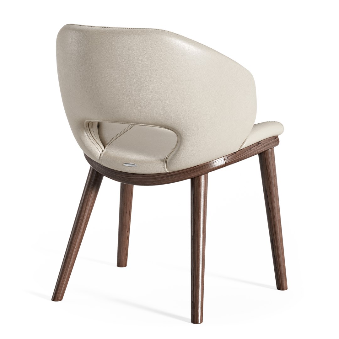 Cattelan Italia Miranda Wood Chair 3D - TurboSquid 2136419