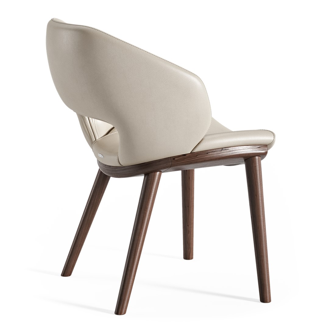 Cattelan Italia Miranda Wood Chair 3D - TurboSquid 2136419