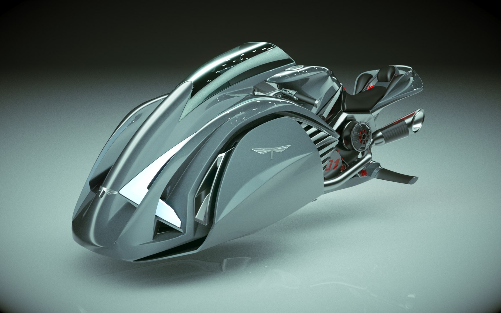T Concept Bike 08 5 in 1 Collection 3D model - TurboSquid 1966009