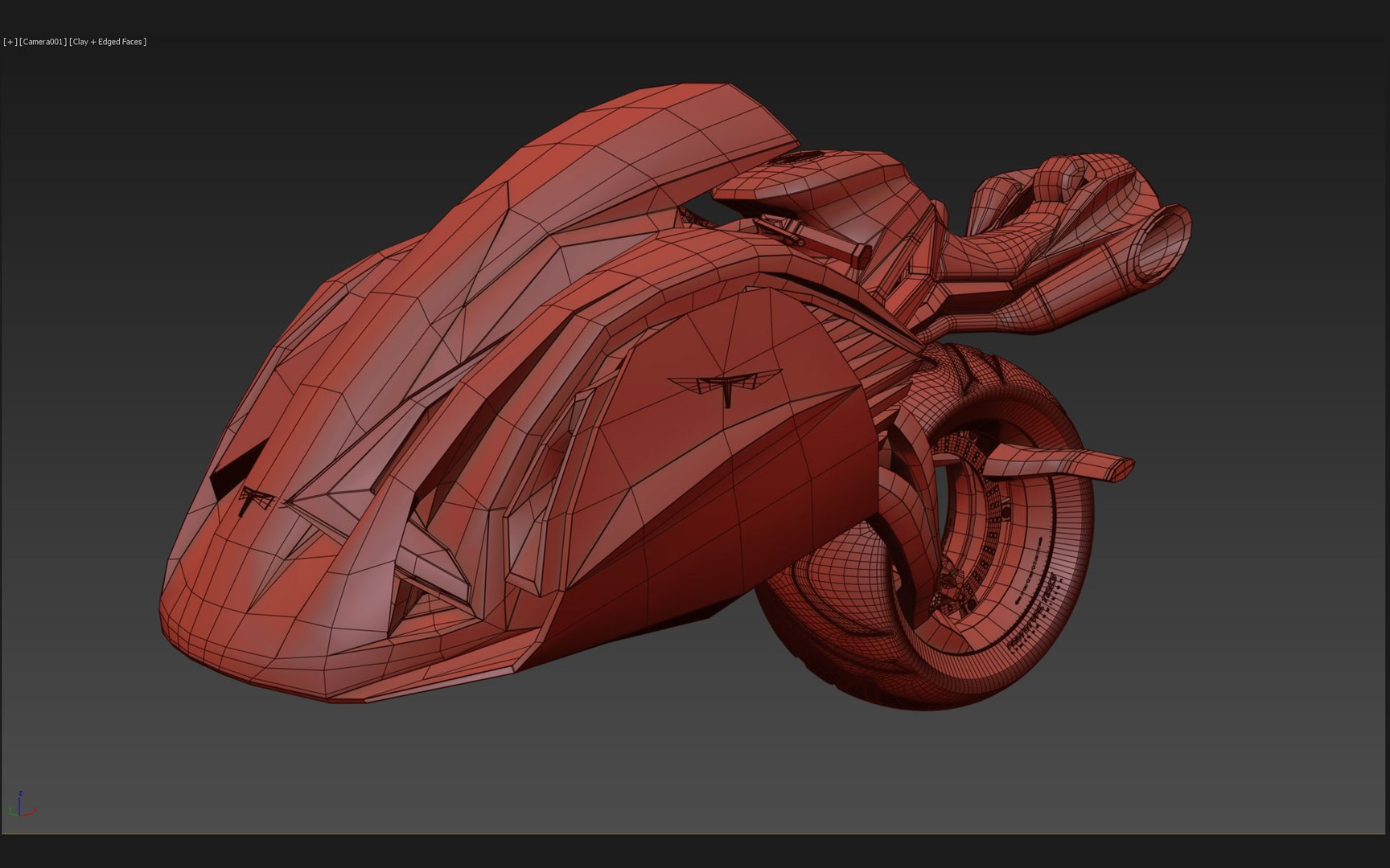 T Concept Bike 08 5 in 1 Collection 3D model - TurboSquid 1966009