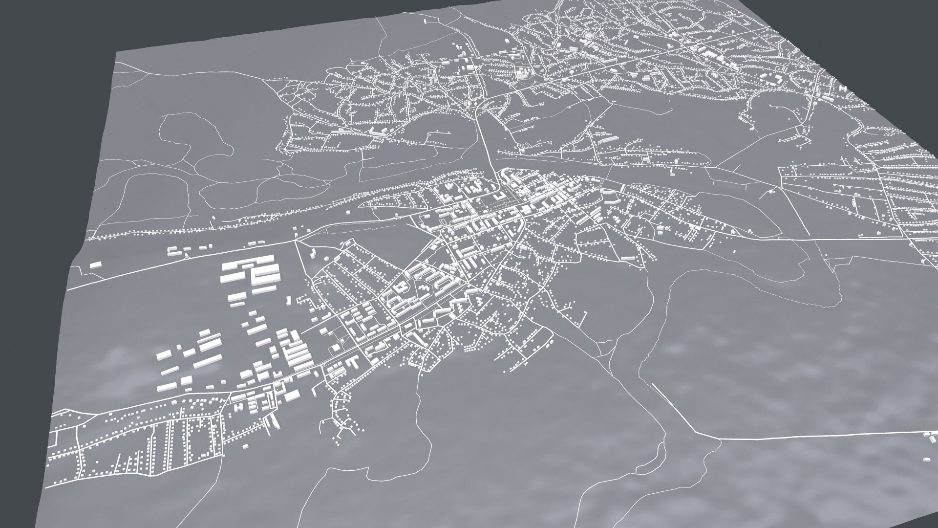 Cityscape Izyum Ukraine 3D Model - TurboSquid 1880502