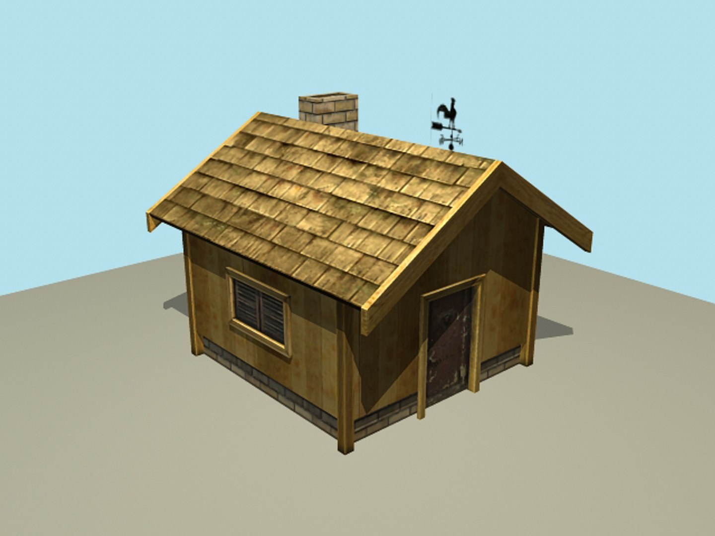 Small House 3d Model