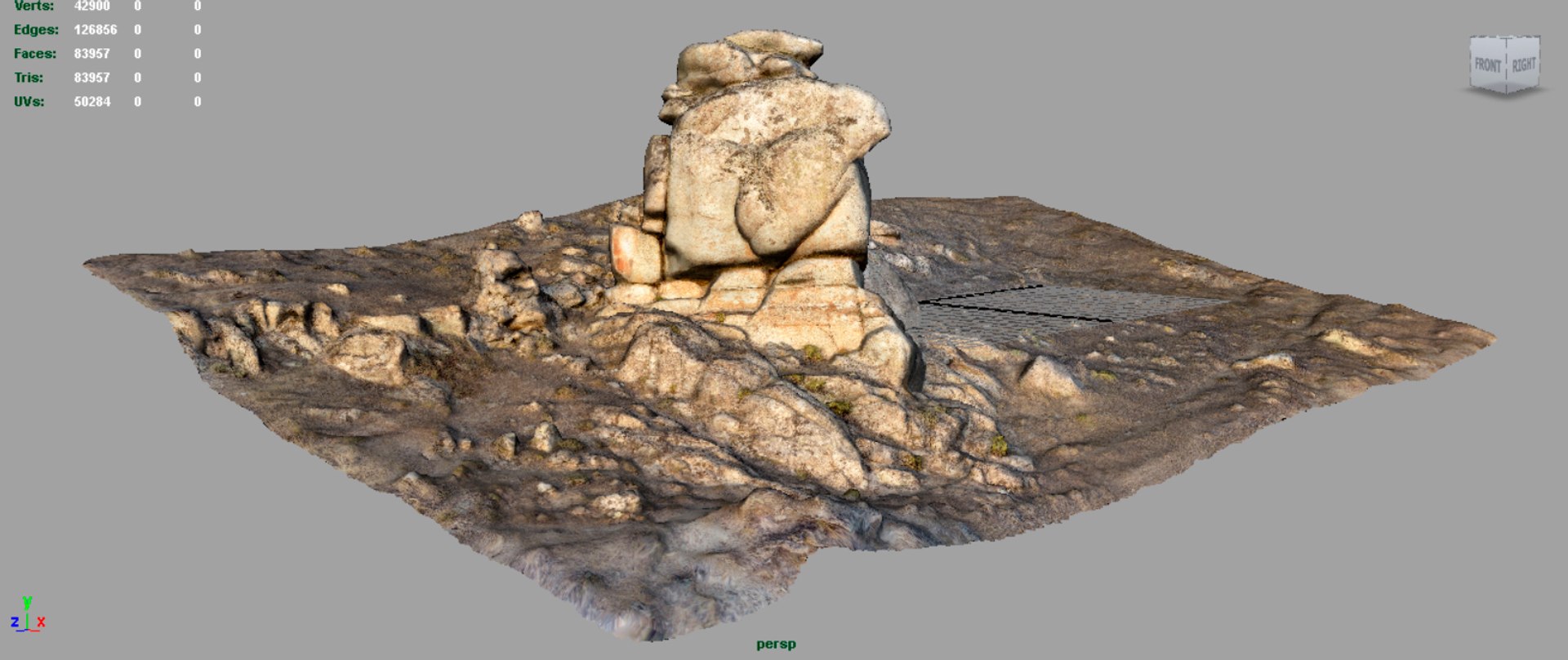 Realistic Rock Model - TurboSquid 1195811